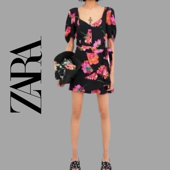 Zara | Skirts | Zara Trf Collection Wrap Mini Skirt | Poshmark
